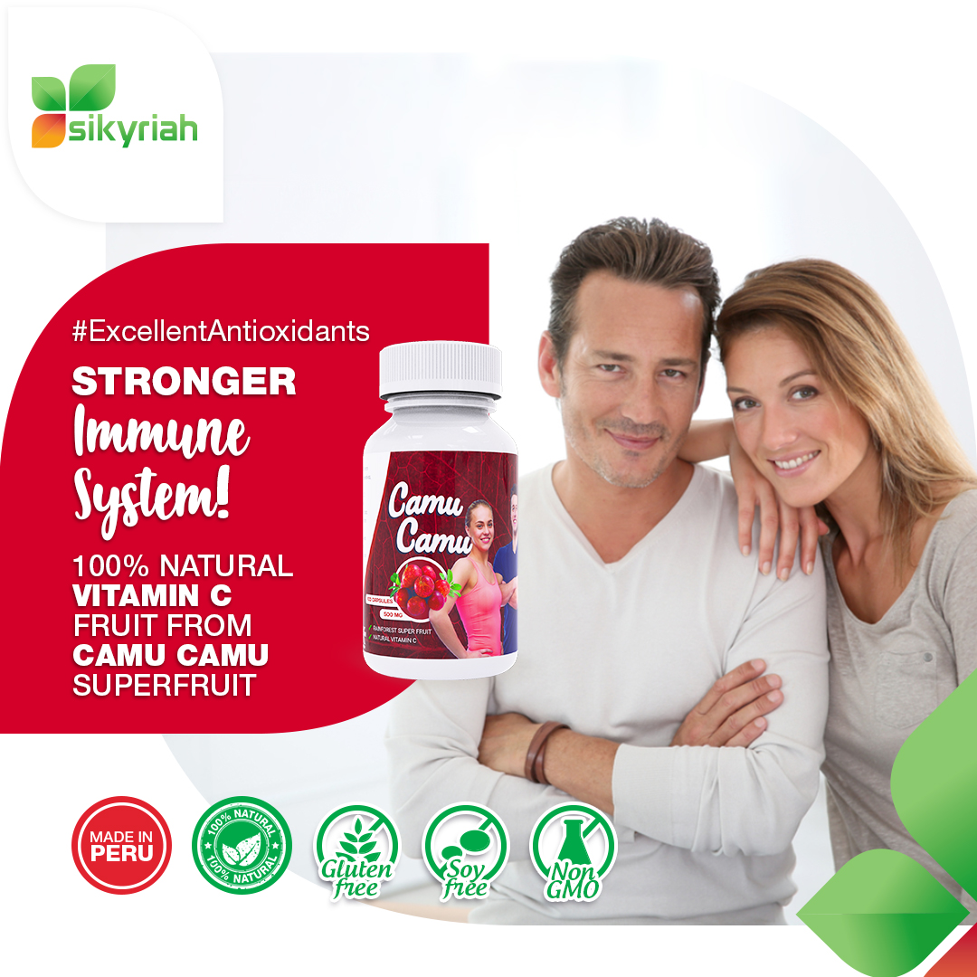 Pure Peruvian Camu Camu Capsules | Sikyriah Peruvian Super Foods
